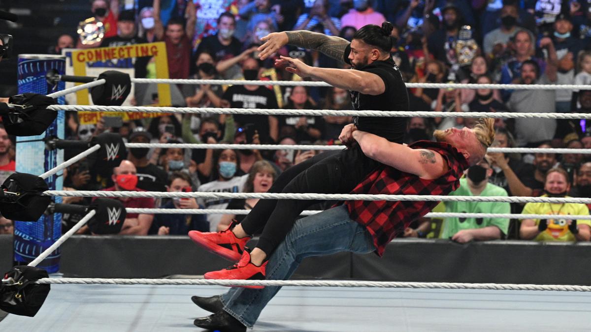 WWE SmackDown Results: Brock Lesnar Lays Waste to Roman Reigns and The ...