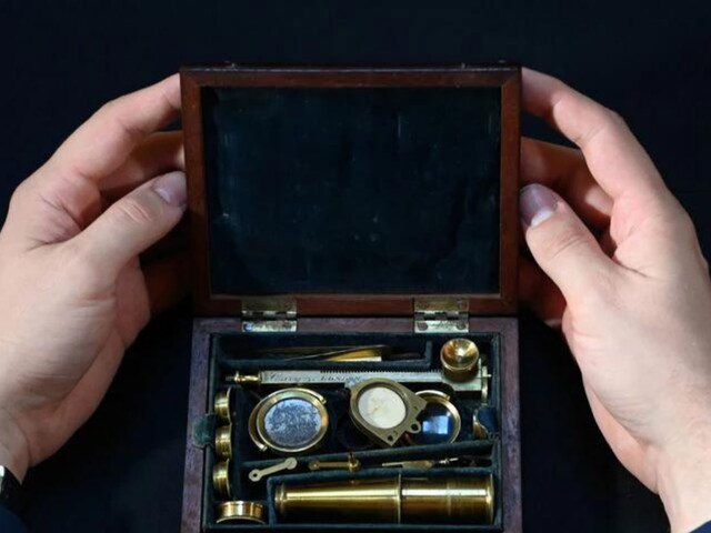 Microscope Charles Darwin Gifted to Son Up for Auction - News18