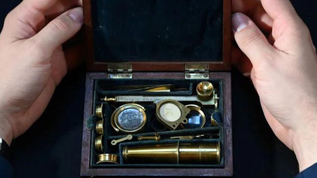 Microscope Charles Darwin Gifted to Son Up for Auction - News18