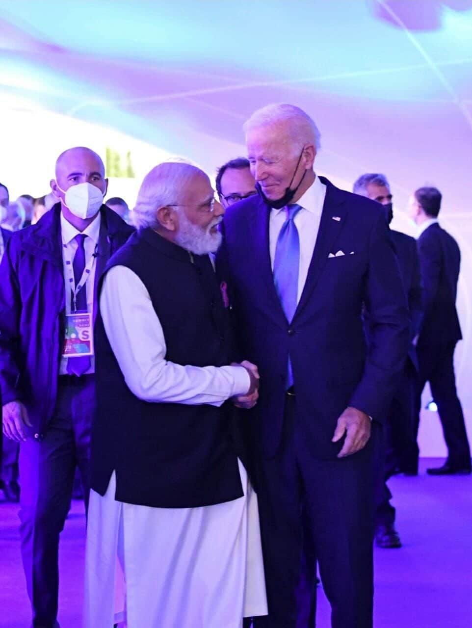 G20 Summit 2021: PM Modi Meets World Leaders in Rome | In Pictures - News18