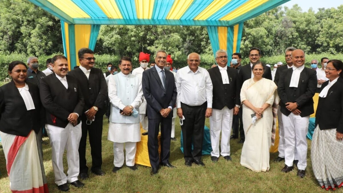 Seven Newly-appointed Gujarat High Court Judges Take Oath - News18
