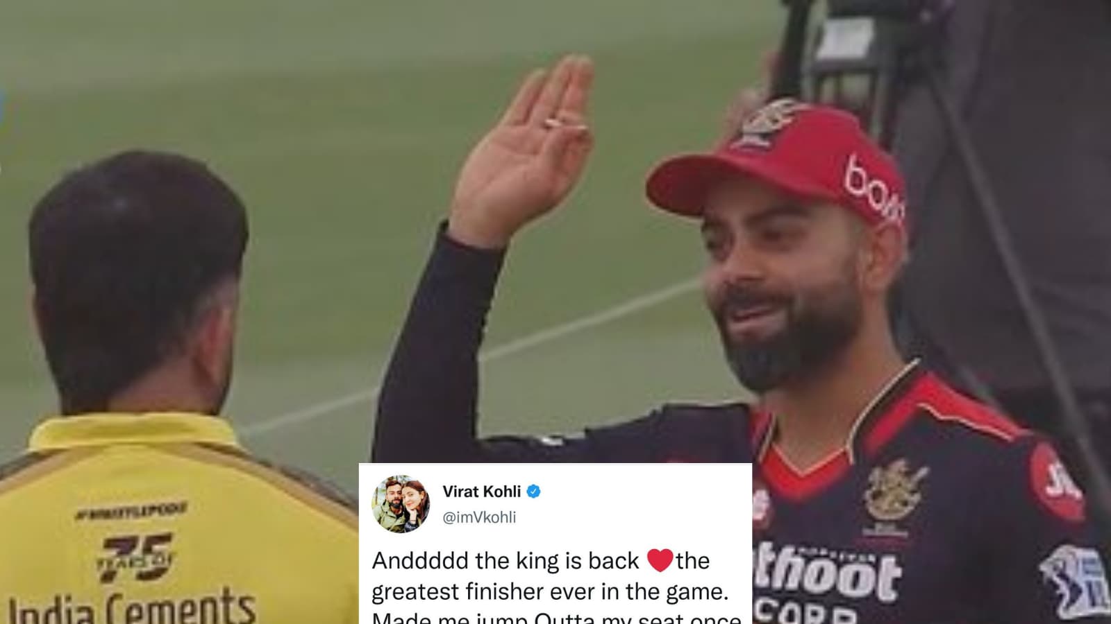 Kohli Deleting Tweet Lauding Dhoni to Add This Proves He is Biggest MS ...