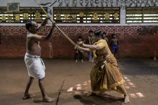 IN PICS: 78-year-old Meenakshi Amma Keeps Alive Kalaripayattu in ...