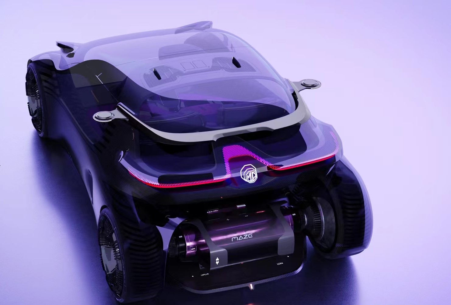 In Pics: MG Maze Concept Car Unveiled With Inspiration from Gaming and ...