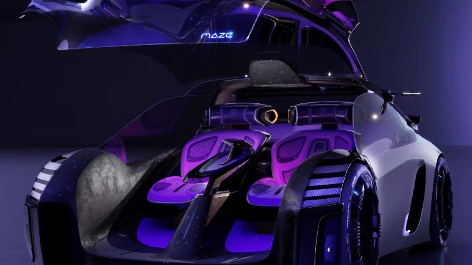 In Pics: MG Maze Concept Car Unveiled With Inspiration from Gaming and ...