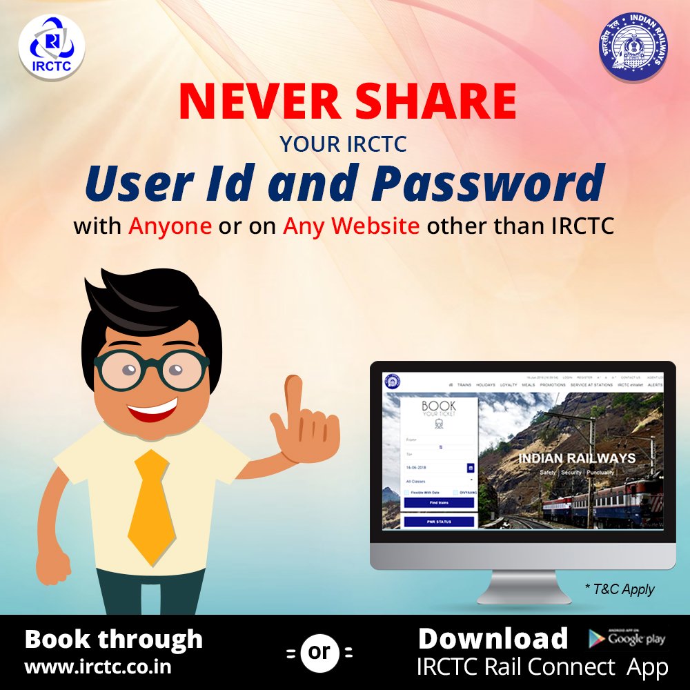 In Pics: Step-by-step Guide to Recover and Secure IRCTC Password