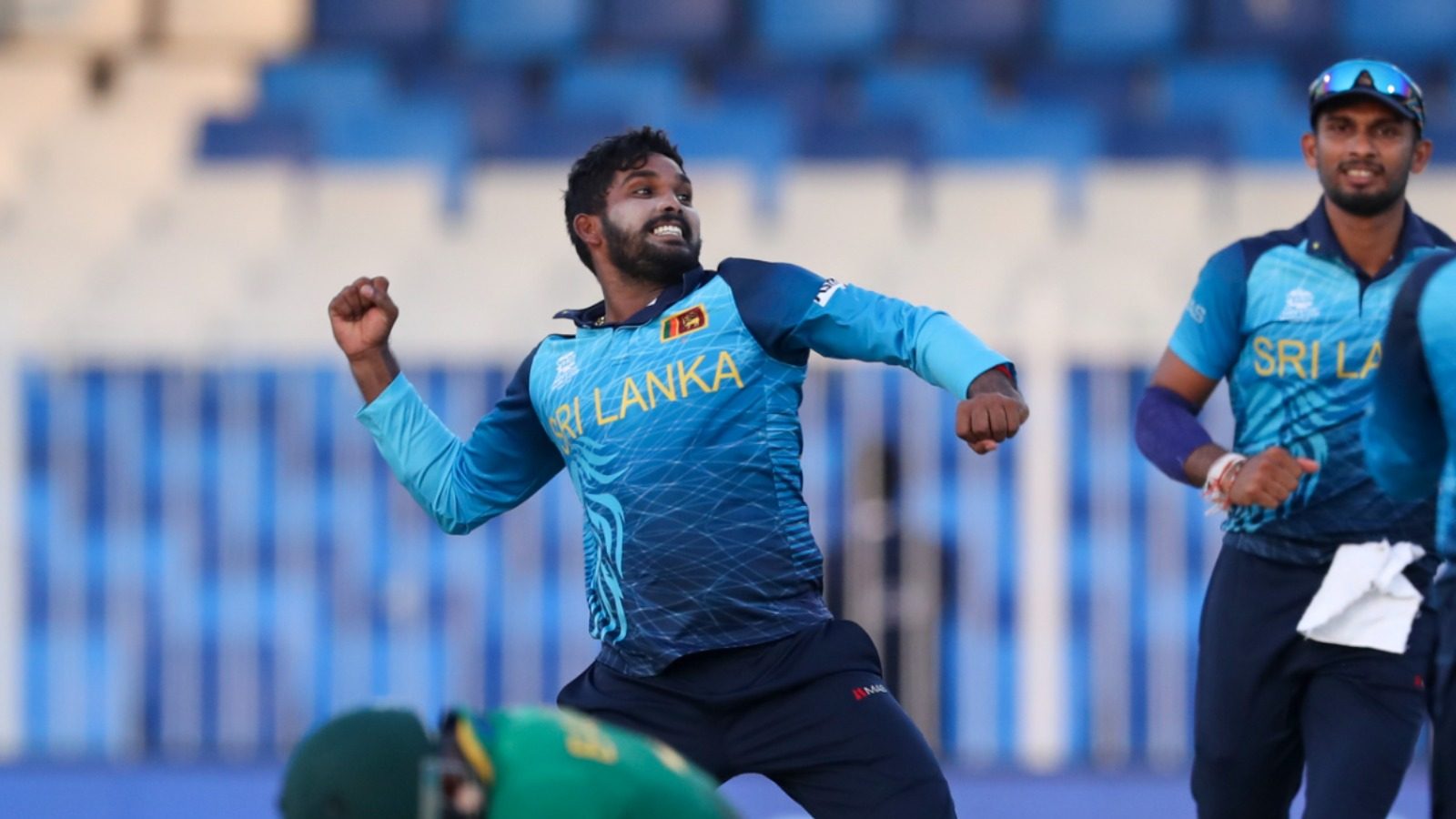 Wanindu Hasaranga Becomes Third Player to Claim Hat-Trick in ICC Men's ...