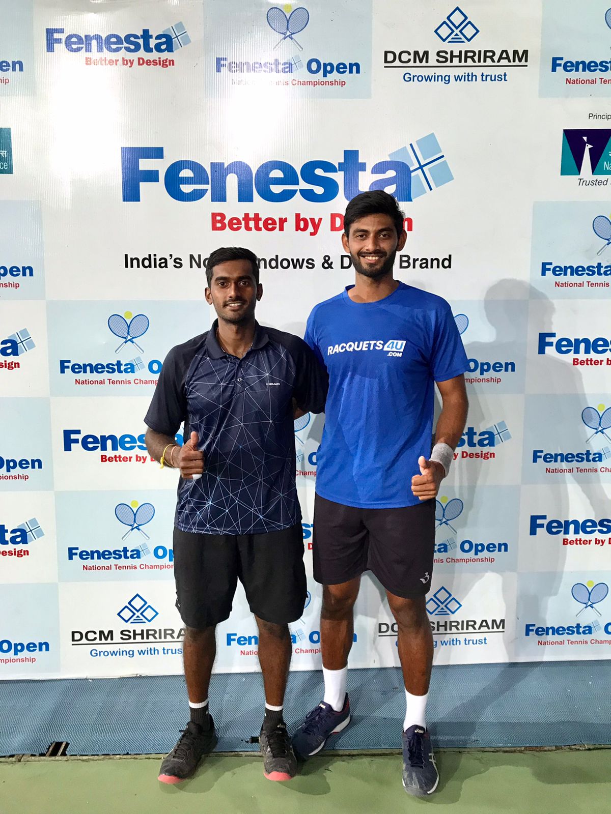Fenesta Open: Sharmada Balu, Zeel Desai, Nikki Poonacha and Digvijay ...