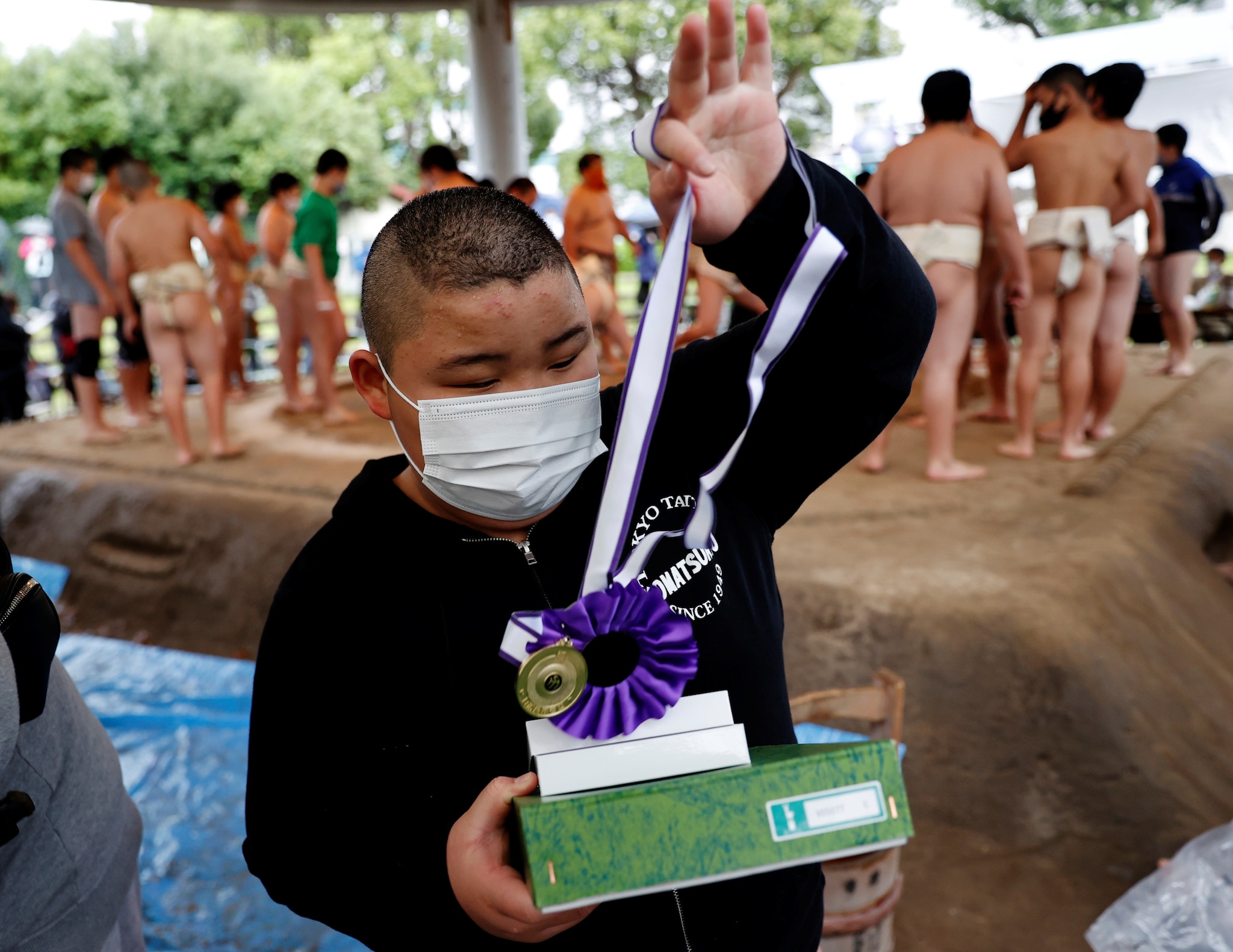 In Photos: Elementary School Sumo Wrestlers Compete in Tokyo - News18