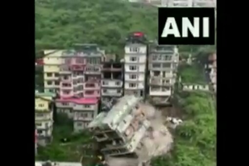 WATCH | Multi-storey Building Collapses Due to Landslide in Shimla, Dramatic Visuals Go Viral ...