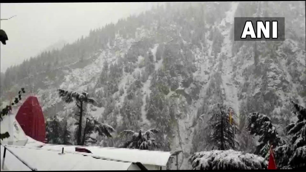 In Pics: Heavy Snowfall Paints Uttarakhand and Himachal Pradesh White ...