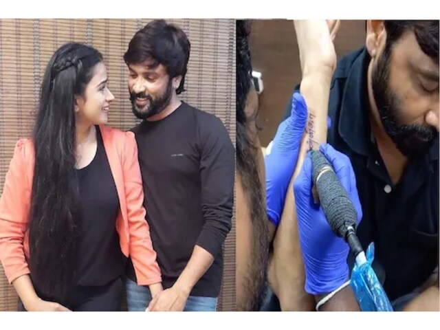 Newlyweds Snehan, Kannika Ravi Get Each Other’s Names Inked On Their ...