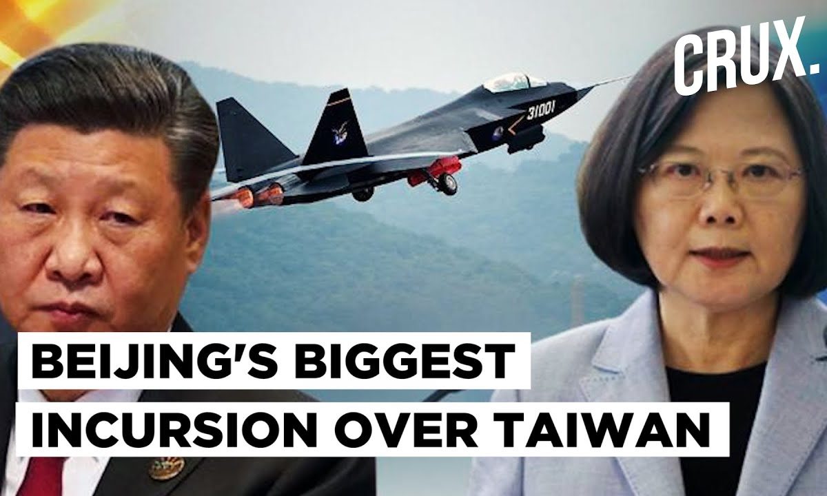 China Taiwan Incursion: 38 Chinese Jets Fly into Taiwan Air Defence ...