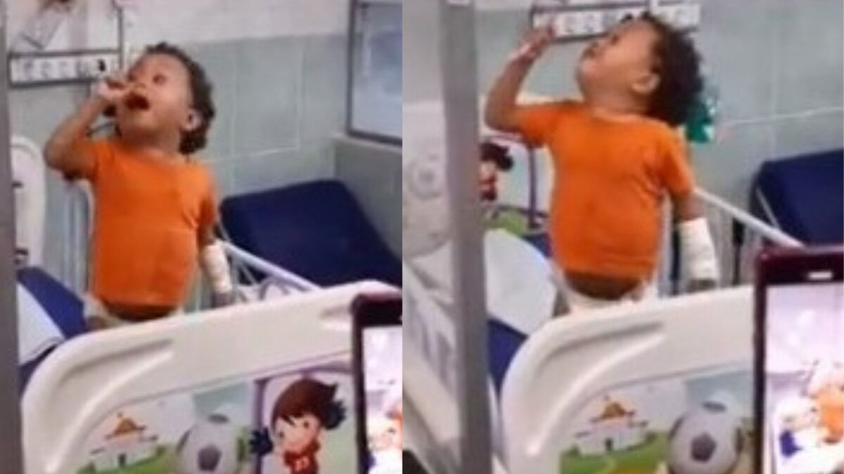 Watch: Toddler Sings Standing on Hospital Bed, Adorable Video Will Make ...