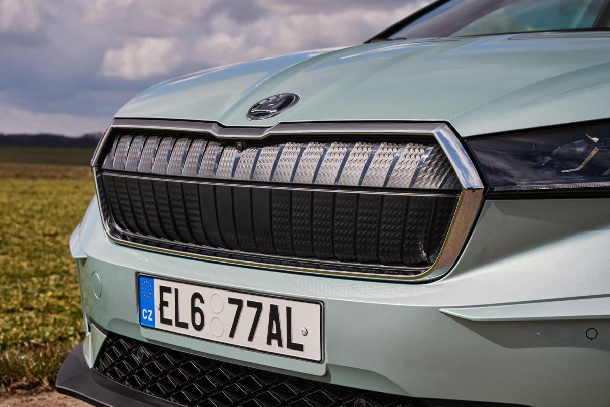 In Pics: Skoda Enyaq iV Electric SUV - Closer Look at Design, Features ...