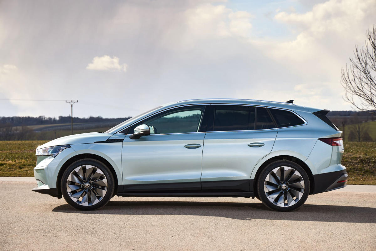 In Pics: Skoda Enyaq iV Electric SUV - Closer Look at Design, Features ...