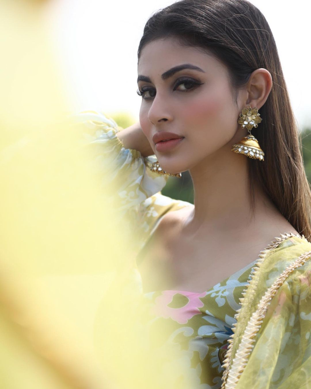 Mouni Roy Flaunts Festive Glow In Multi-coloured Lehenga, See Her ...