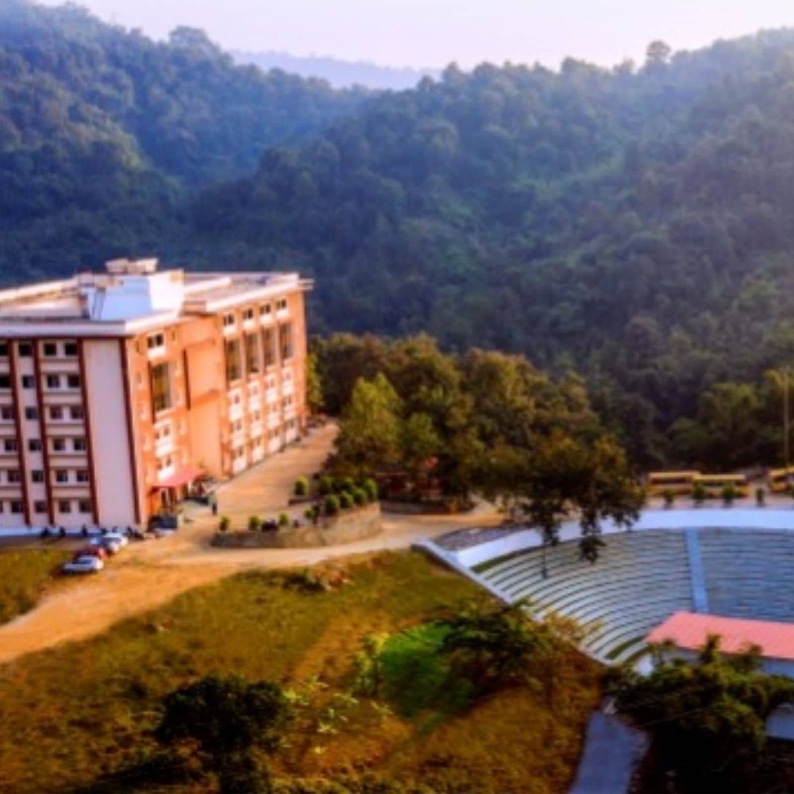 Assam Down Town University Logo Assam Down Town University & VFS