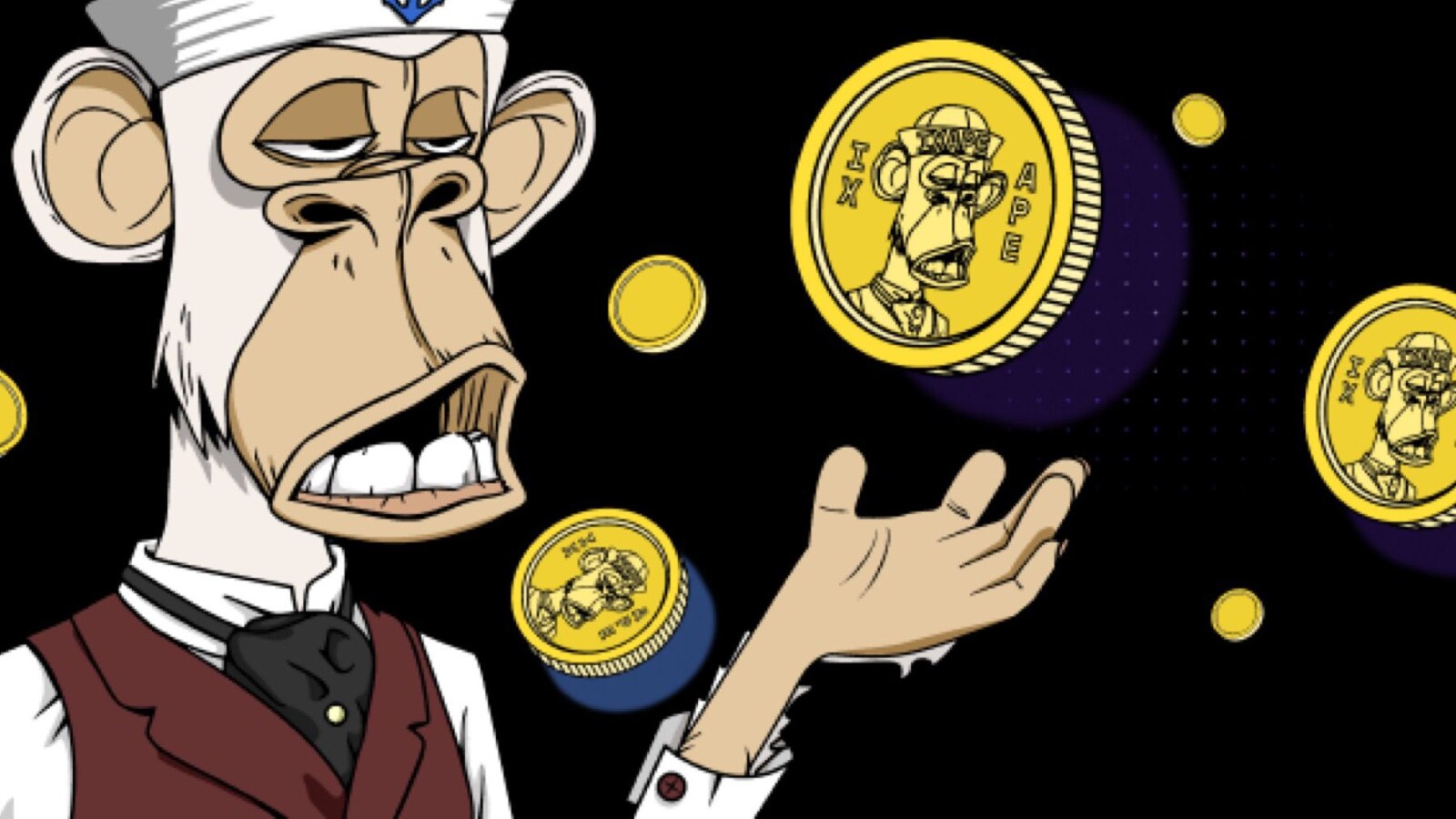 A Virtual Band of Four NFT Apes Performing in Metaverse is What the ...