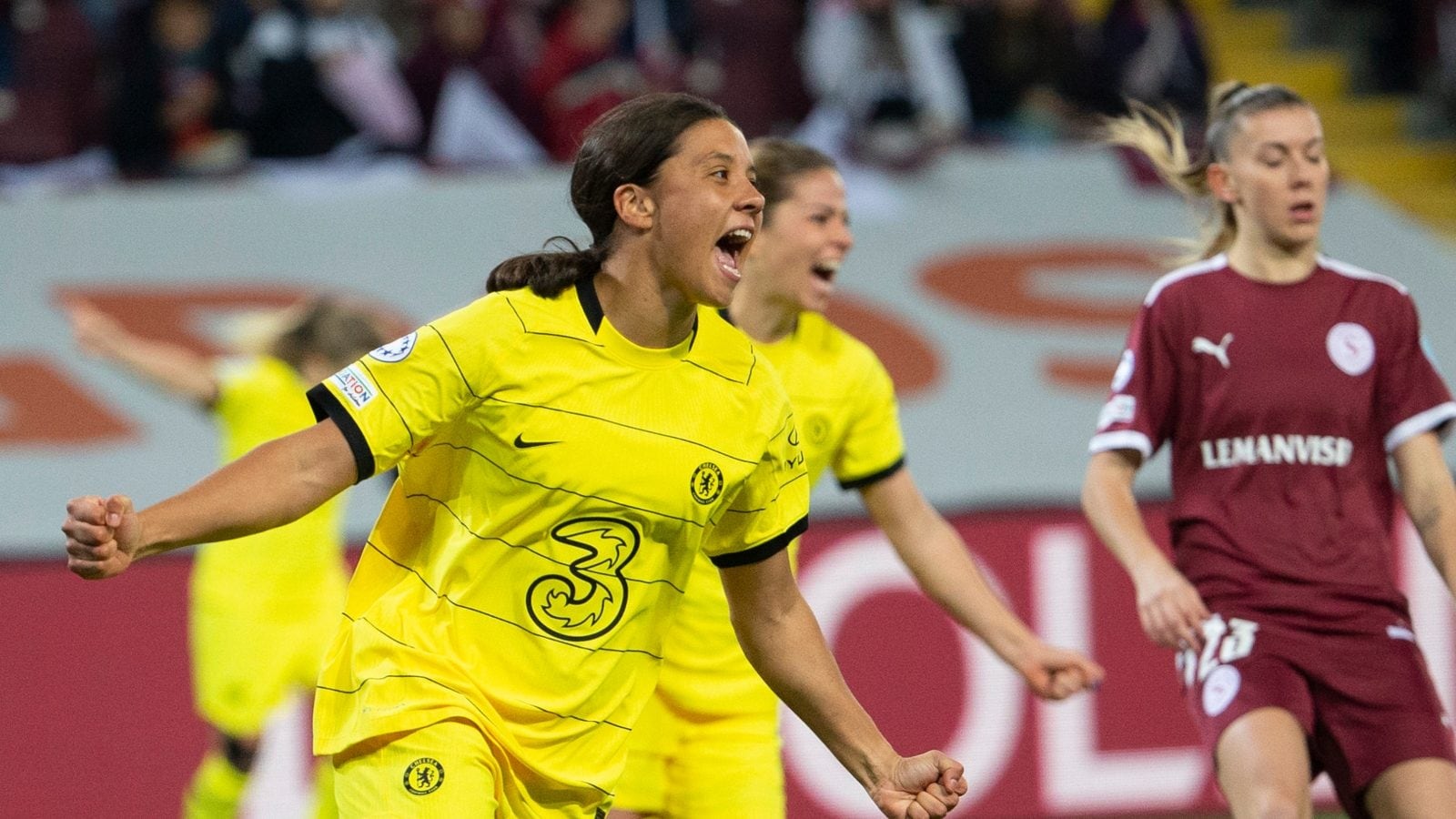Chelsea Power to Seven-goal Thrashing of Servette in Women's Champions ...