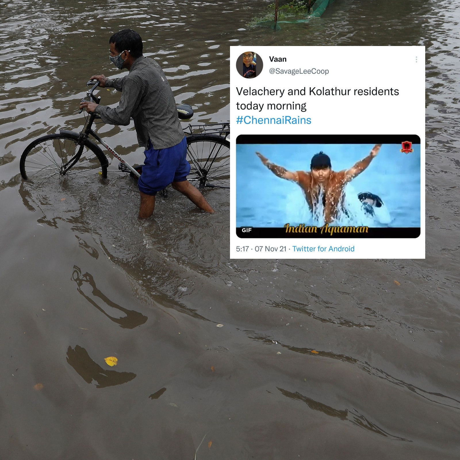 Chennai Floods Memes Devara Vibes🔥