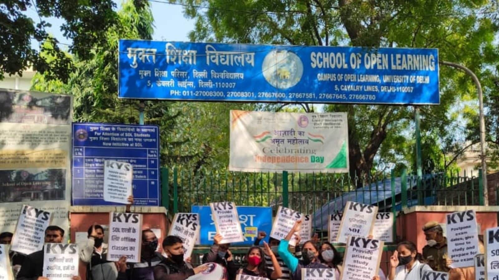 Delhi University SOL Students Demand Exam Postponement, Say Did Not Get ...