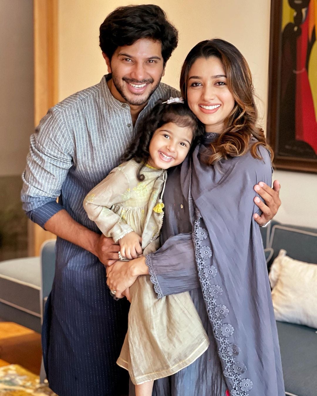 Kurup Star Dulquer Salmaan's Adorable Pictures With His Wife And ...