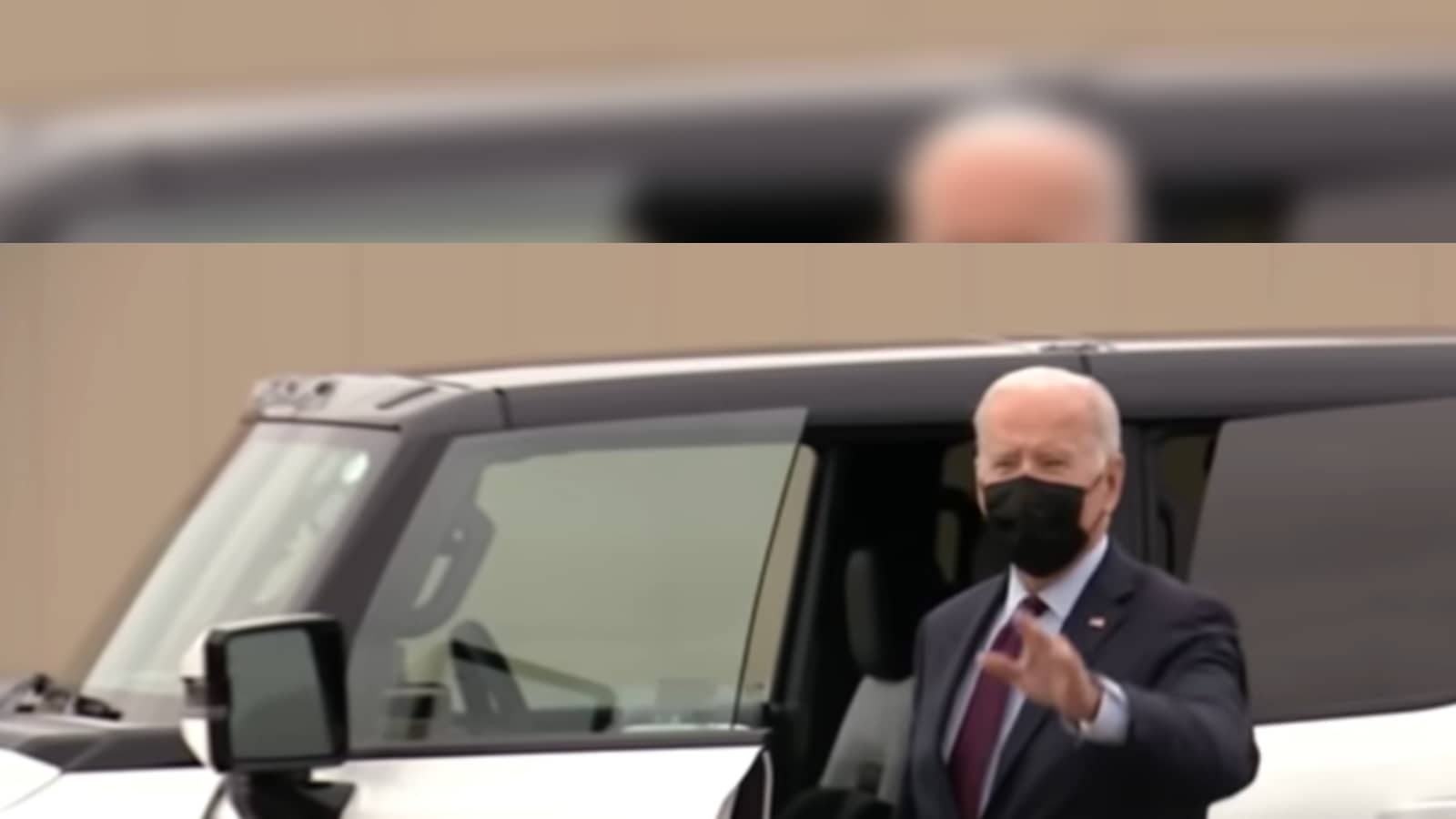 US President Joe Biden Tries His Hands on the New GMC Hummer EV - Watch ...