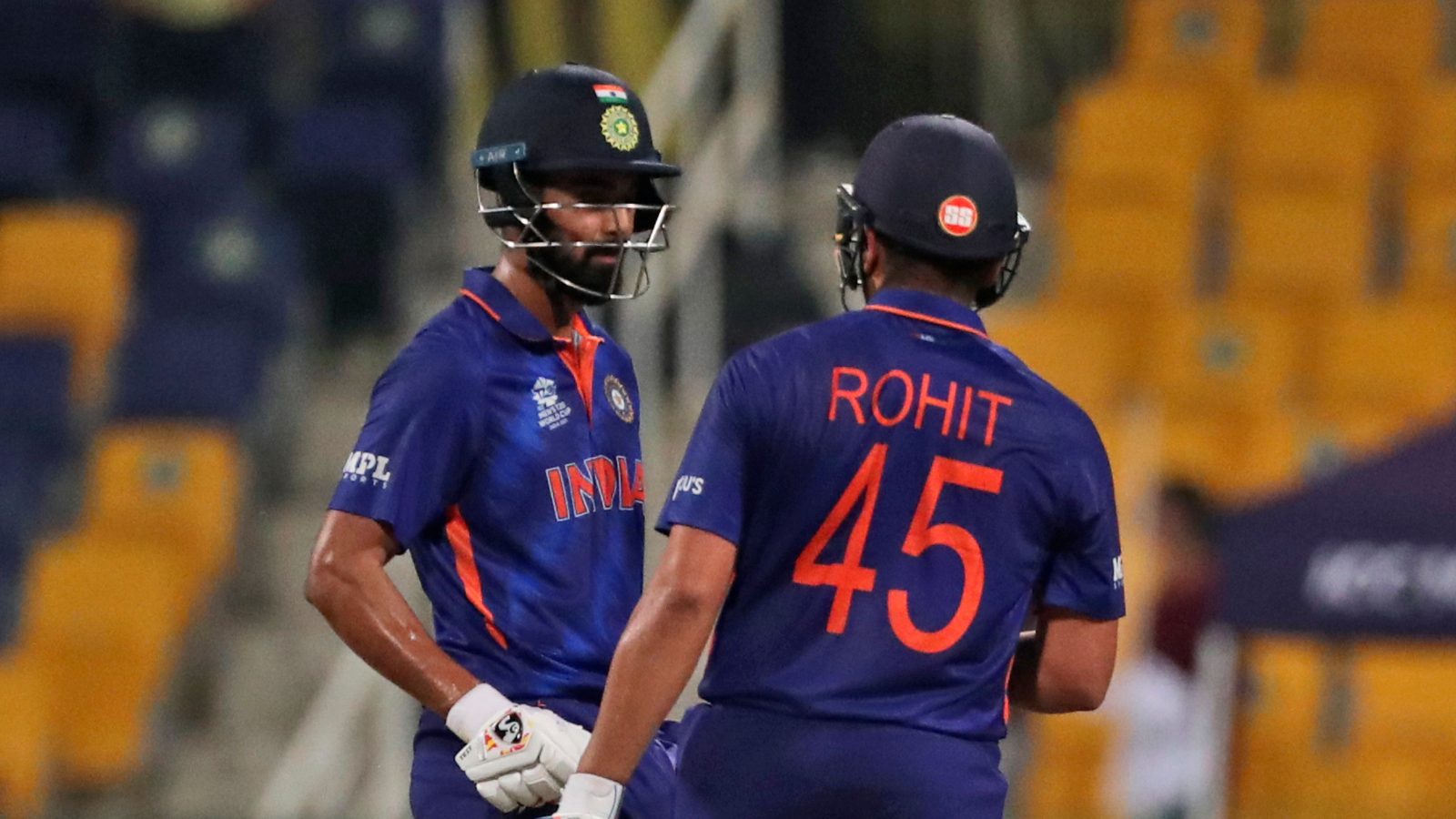 T20 World Cup 2021: Rohit And Rahul Hit Blistering Fifties as India ...