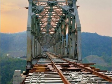 WATCH: World's Tallest Pier Bridge in Manipur by Indian Railways - News18
