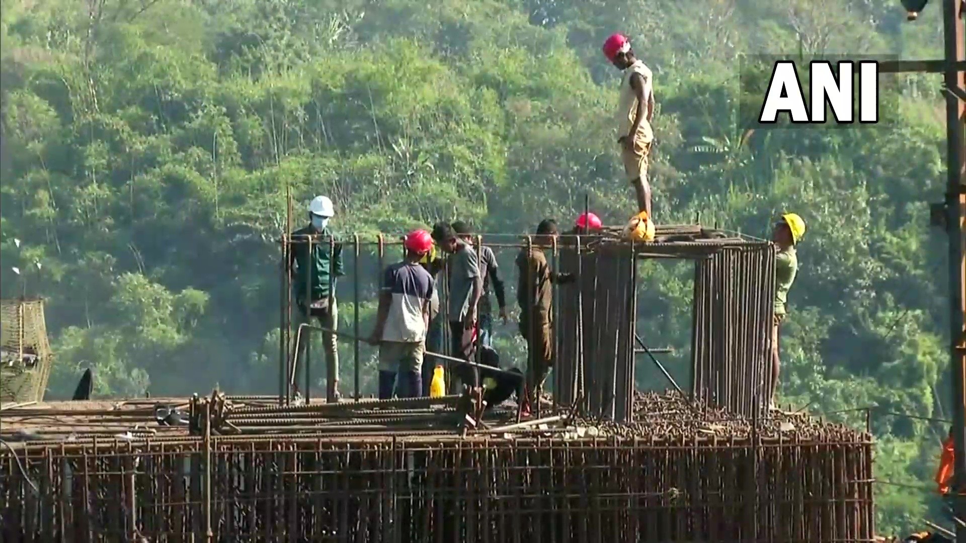 WATCH: World's Tallest Pier Bridge in Manipur by Indian Railways ...