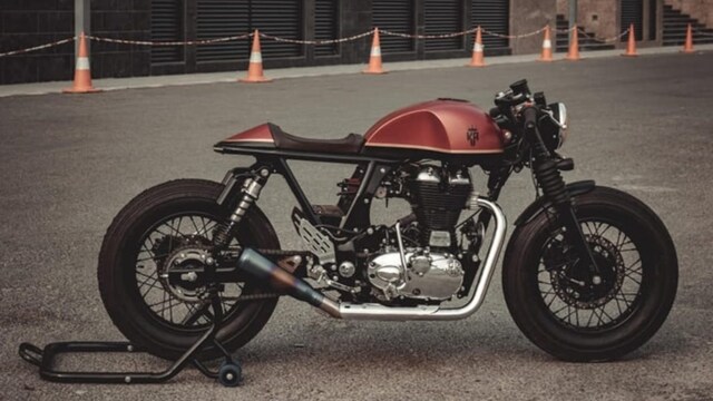 This Modified Royal Enfield Classic 350 From Neev Motorcycles Looks ...
