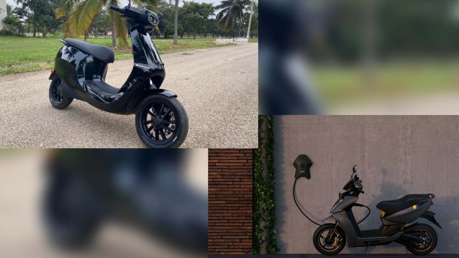 Ola S1 vs Ather 450X Electric Scooter Comparison - Design, Features ...