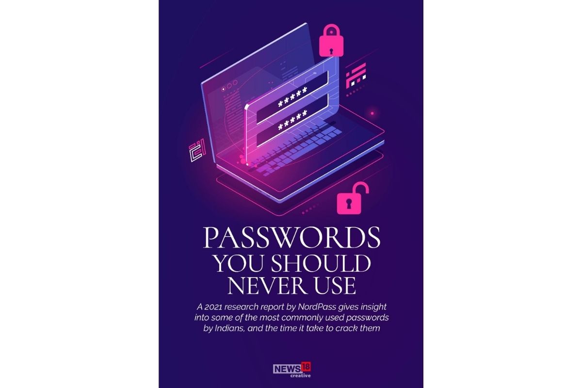In Photos: Passwords You Should Never Use - News18