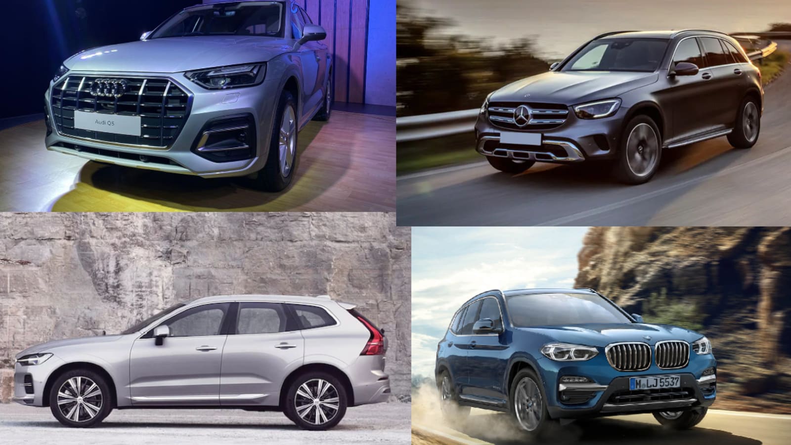 New Audi Q5 Vs Mercedes Benz GLC Vs BMW X3 Vs Volvo XC60 Comparison new-audi-q5-vs-mercedes-benz-glc-vs-bmw-x3-vs-volvo-xc60-comparison