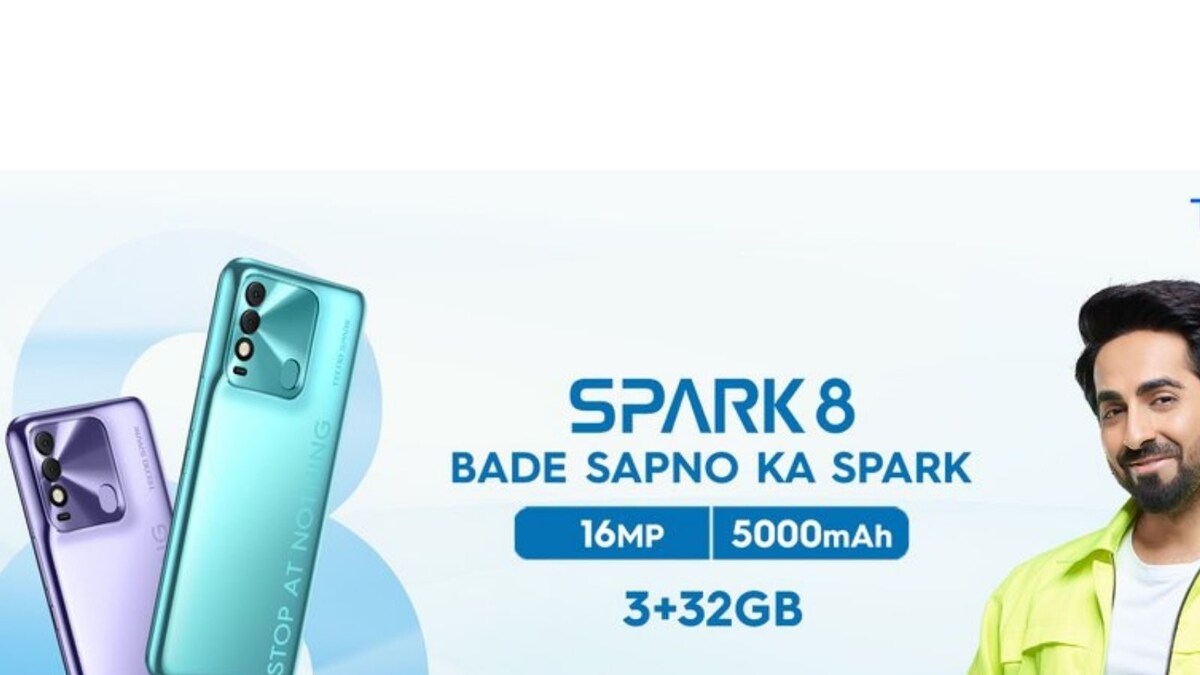Tecno Spark 8's New Variant With Helio G25 SoC Launched in India ...