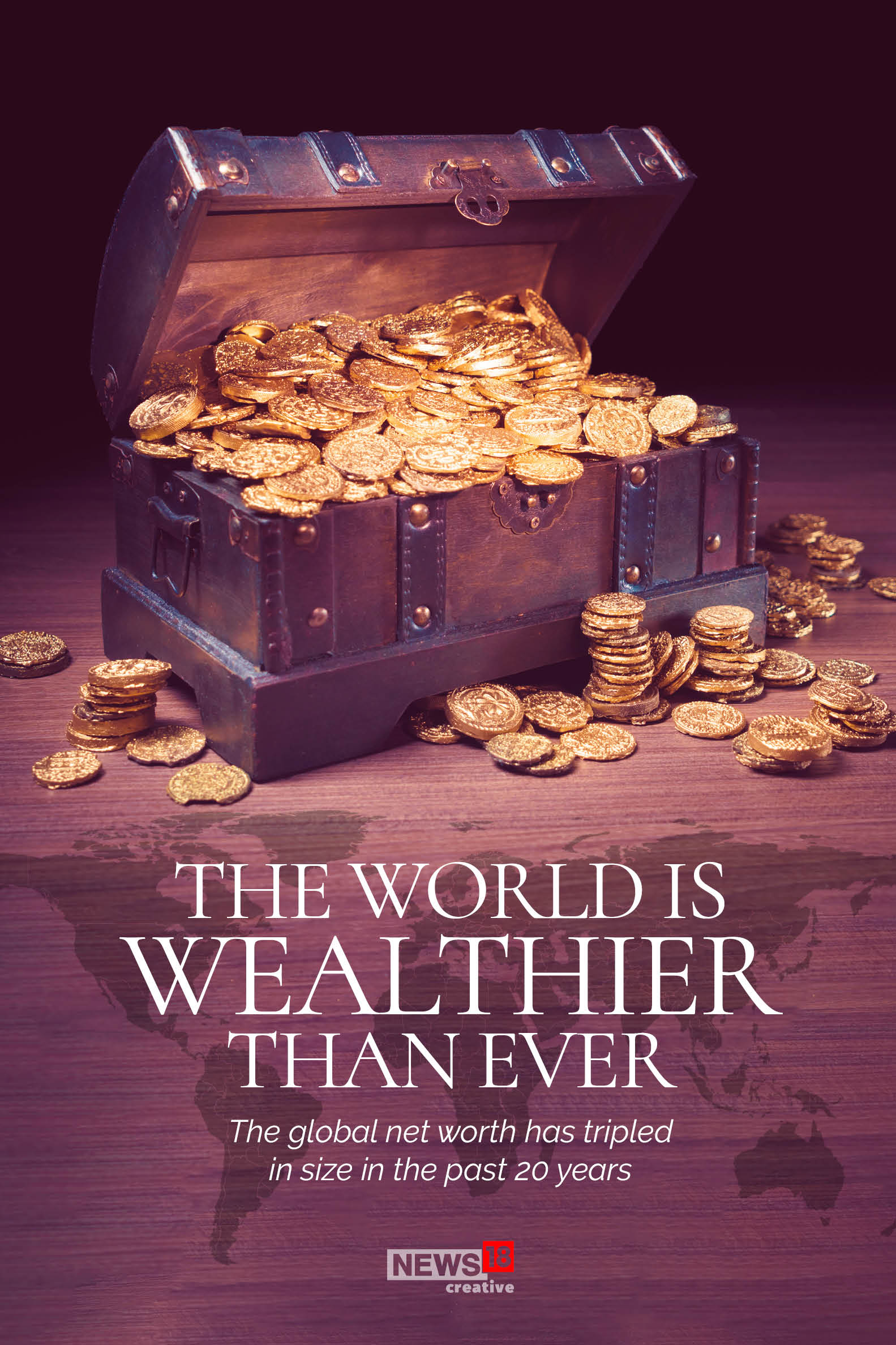 Here's How Much Money There Is in the World | In GFX - News18