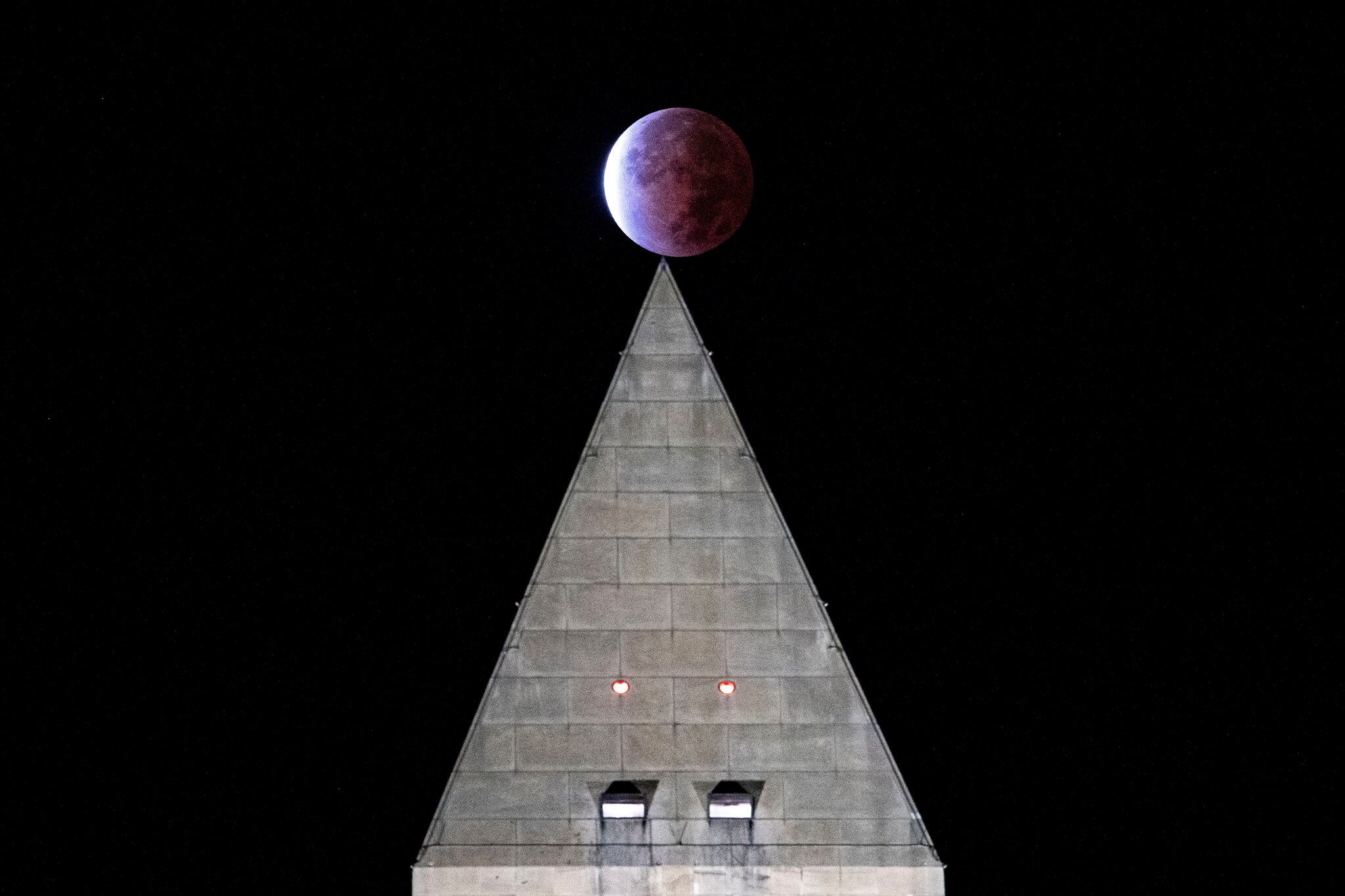In Pics: Historic Partial Lunar Eclipse 2021 Around The World - News18