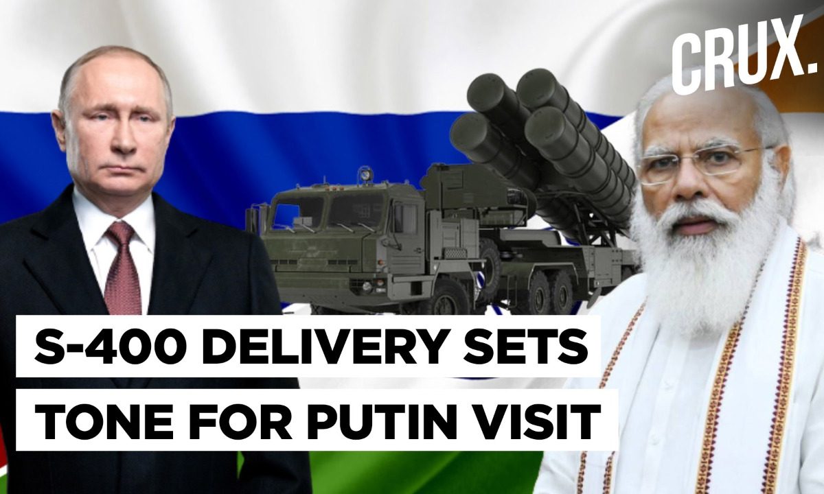 Russia Starts Supplying S-400 Missile Systems To India Ahead Of Putin’s ...