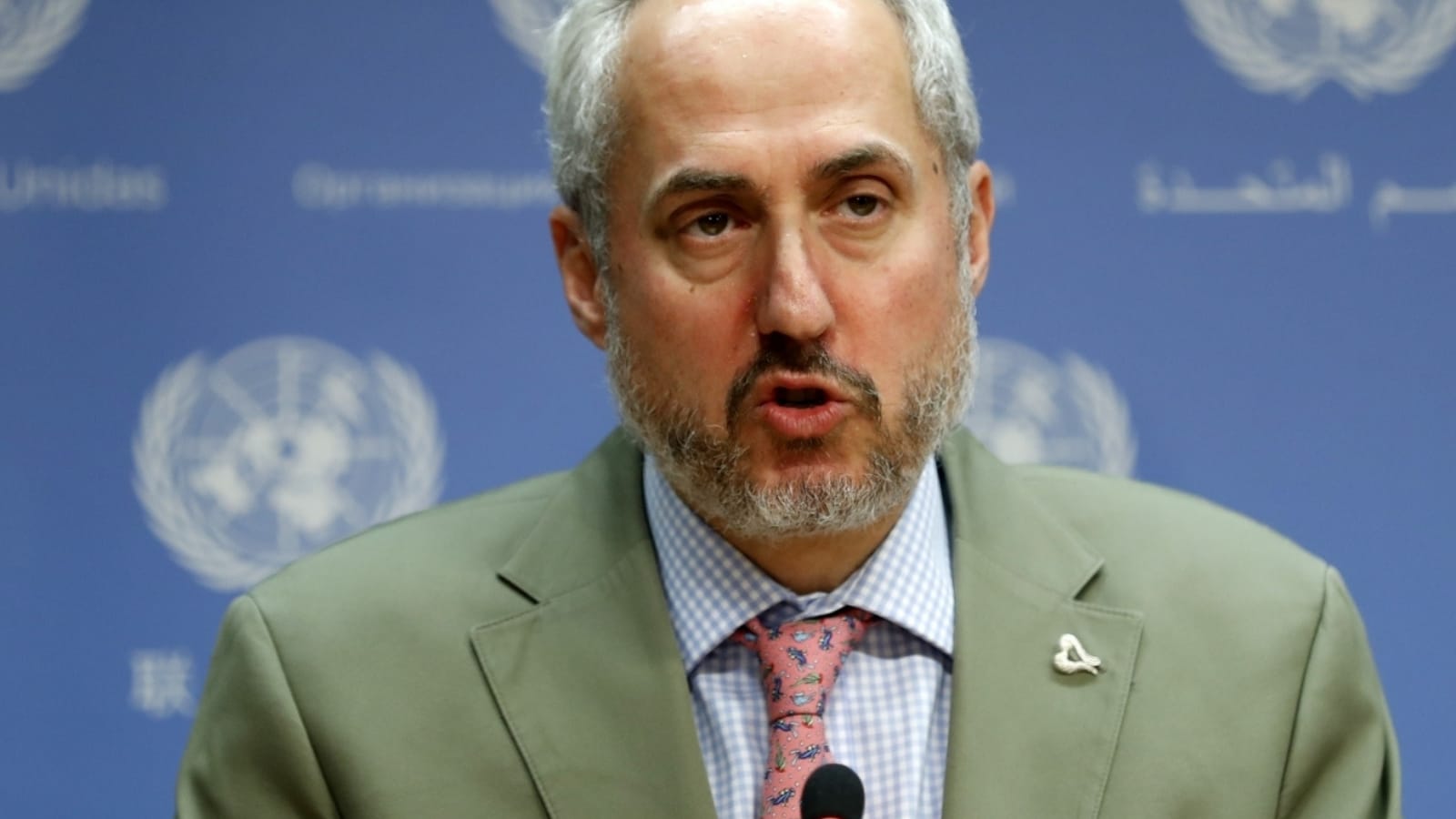 UN Chief's Spokesperson Stephane Dujarric Tests Positive for Covid-19 ...