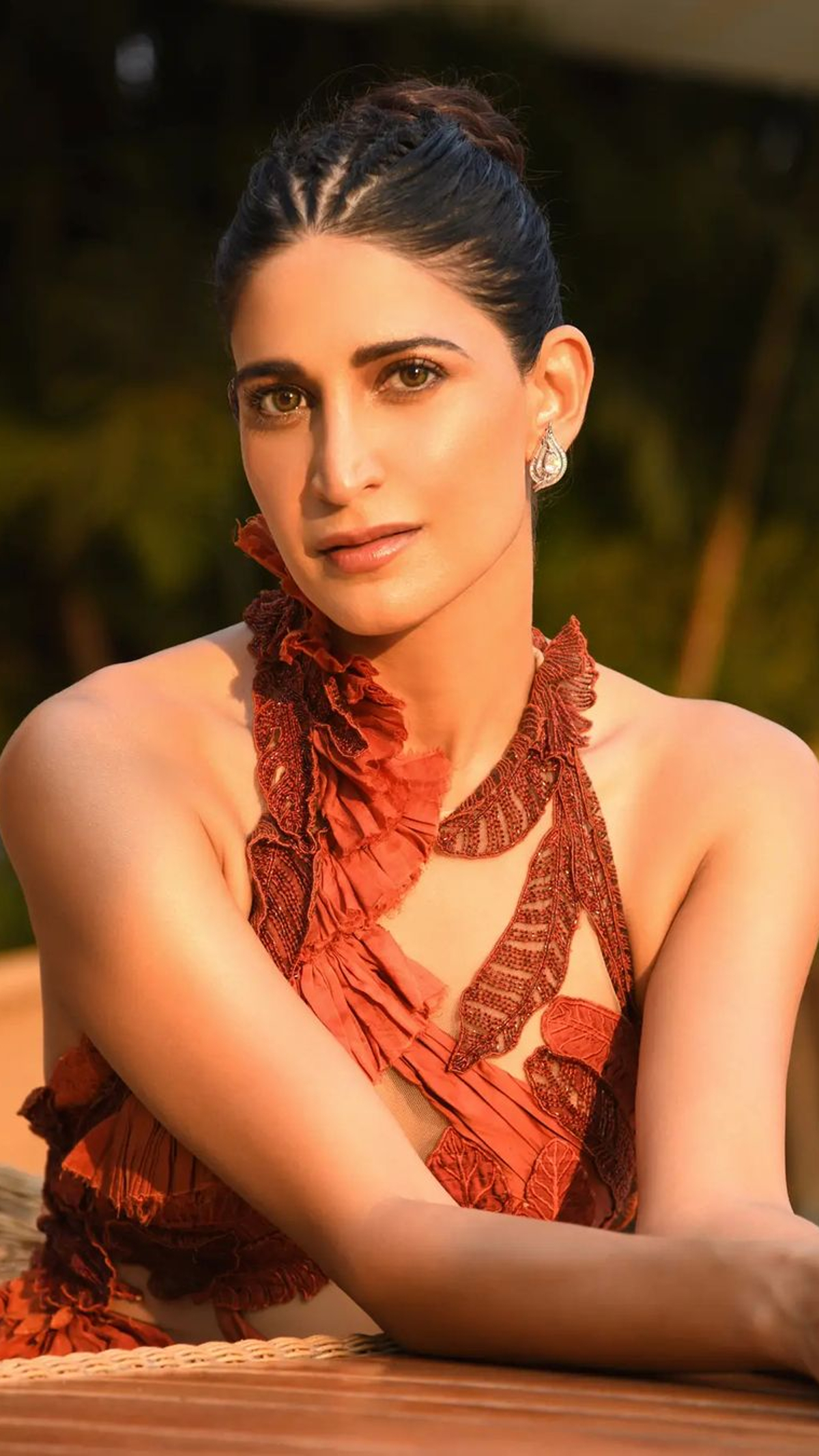 Aahana Kumra Turns Up The Heat In Red Sheer Gown, See Diva Ace The ...