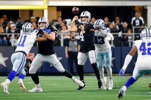 Del Rio Makes Las Vegas Debut As Raiders Opponent