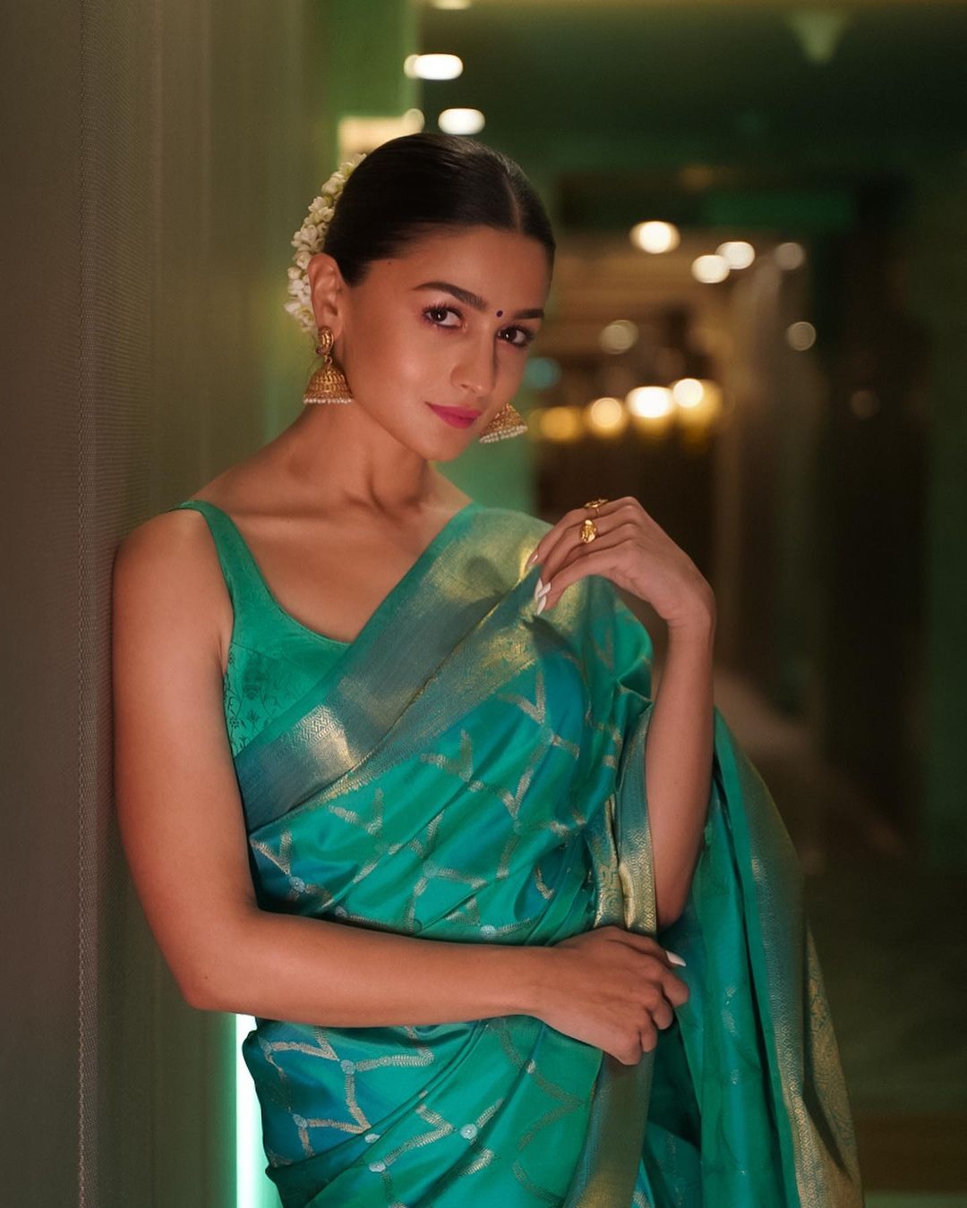 Alia Bhatt Starts Rrr Promotions In Stunning Ethnic Wear Attires Check Out Her Gorgeous