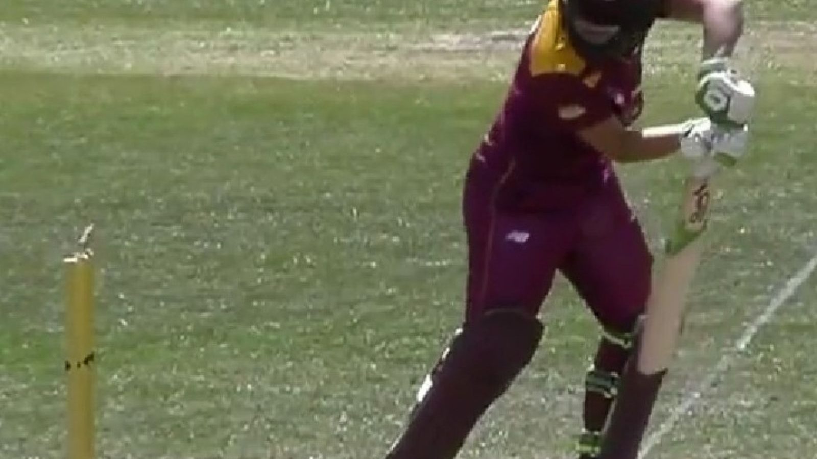 Watch: Unusual Incident Shows Batter Getting Bowled But Declared Not ...