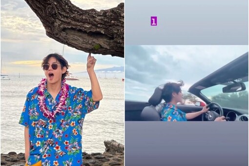 BTS: Kim Taehyung Shares Unreleased Song While Driving a Convertible in ...