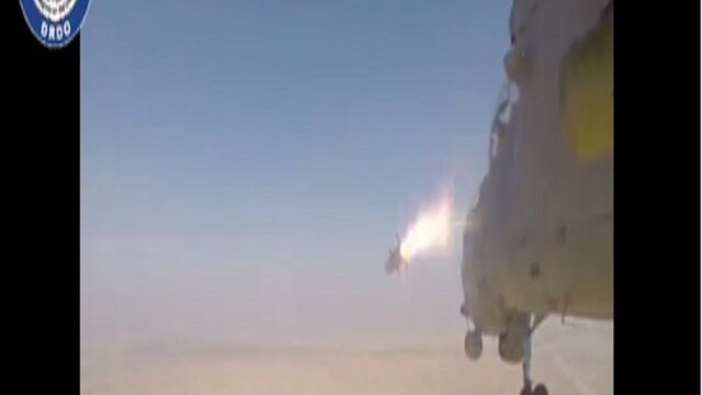 India Flight-tests Helicopter-launched Stand-off Anti-tank Missile - News18