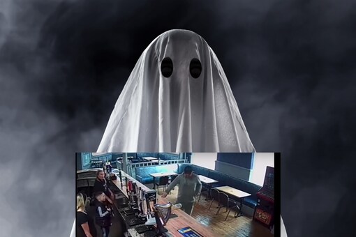 WATCH: Spooky CCTV Footage Shows 'Ghost' Pushing Over Pint of Beer at ...