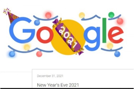 New Year’s Eve 2021: Goodle Doodle Celebrates With Animated Candy ...
