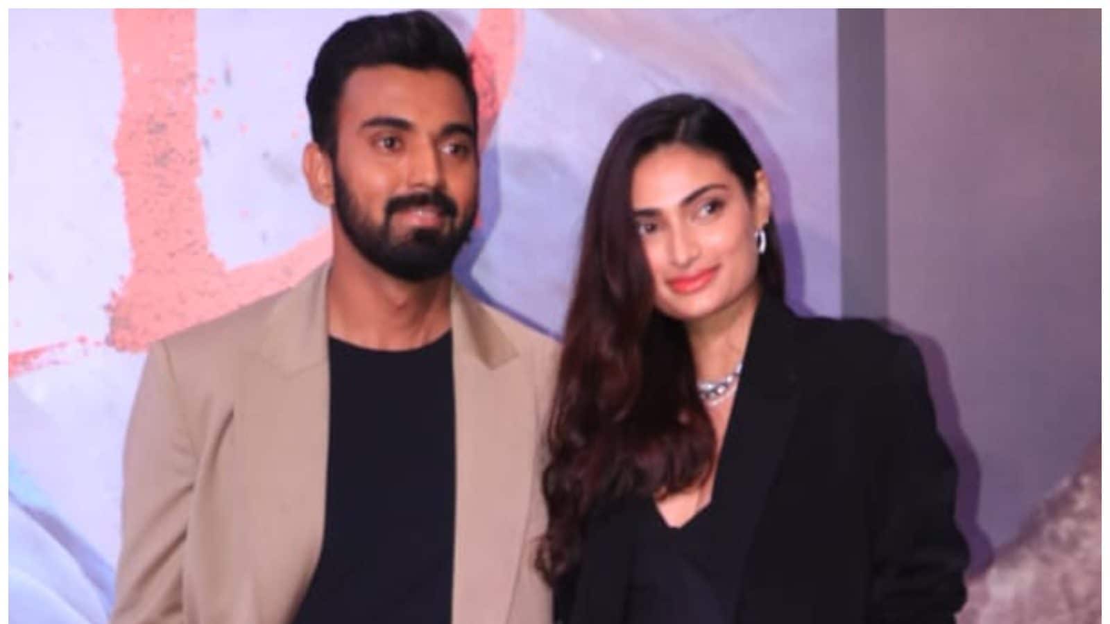 Athiya Shetty Hits the Red Carpet with KL Rahul at Brother Ahan Shetty ...