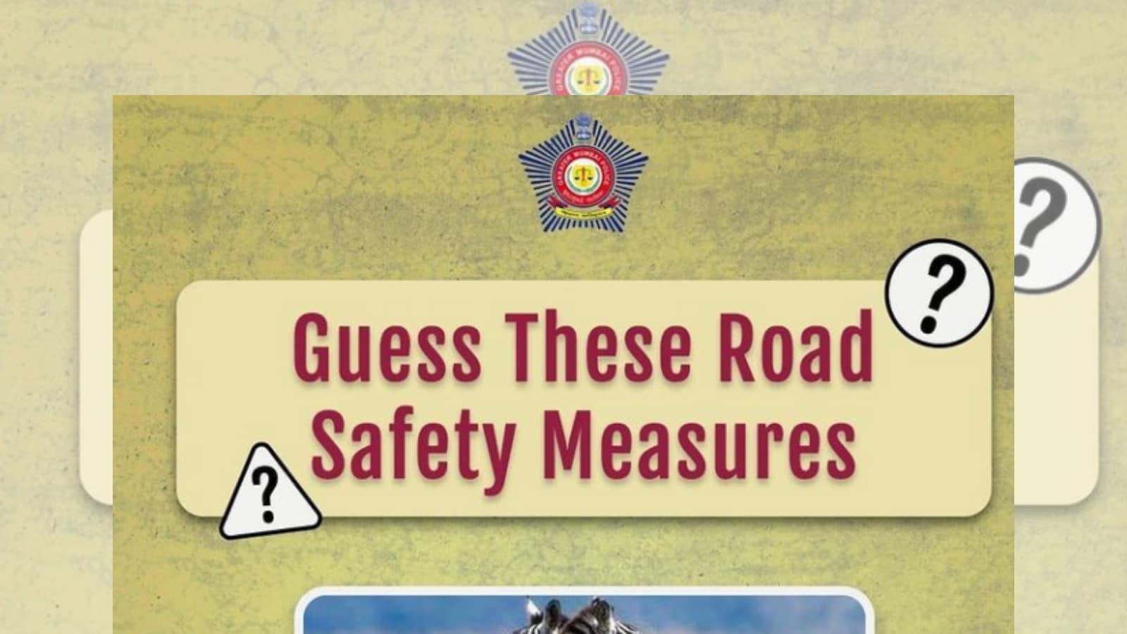 Mumbai Police Share Puzzles to ‘Accelerate’ Road Safety Awareness. Can ...